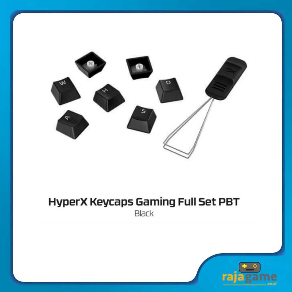 Hyperx Keycaps Gaming Full Key Set PBT Black | Shopee Philippines