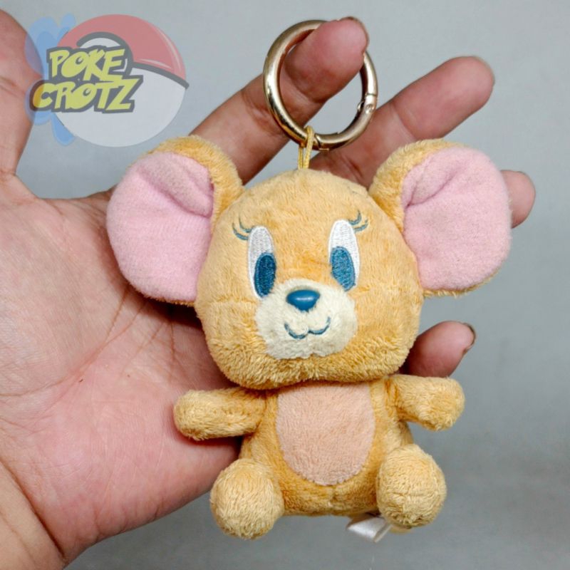Original tom and jerry mouse doll keychain plush 9cm | Shopee Philippines