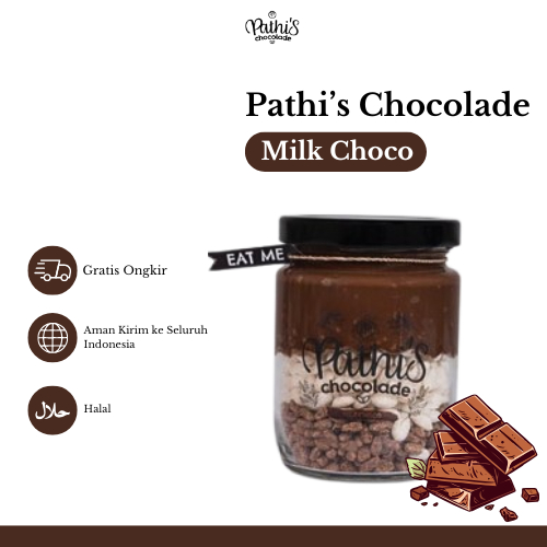 Milk CHOCO - Pathis Chocolade Snacks Melt Chocolate Crunchy Rice Crispy Filling Chocolate ...