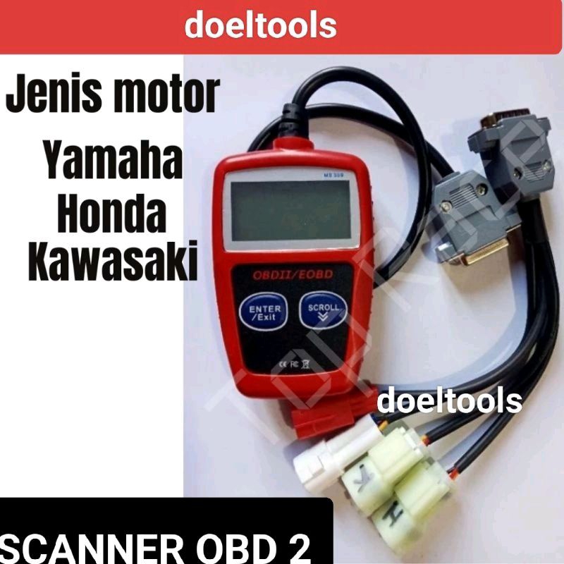 Injection Motor SCANNER Tool OBD 2 SCANNER MOTORCYCLE INJECTION DIGITAL ...