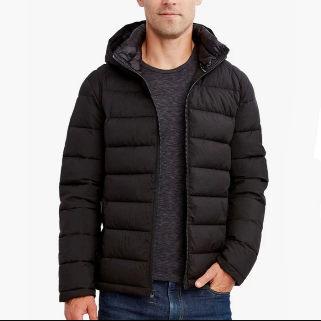 [send immediately] black bubble jacket thick jacket waterproof outdoor ...