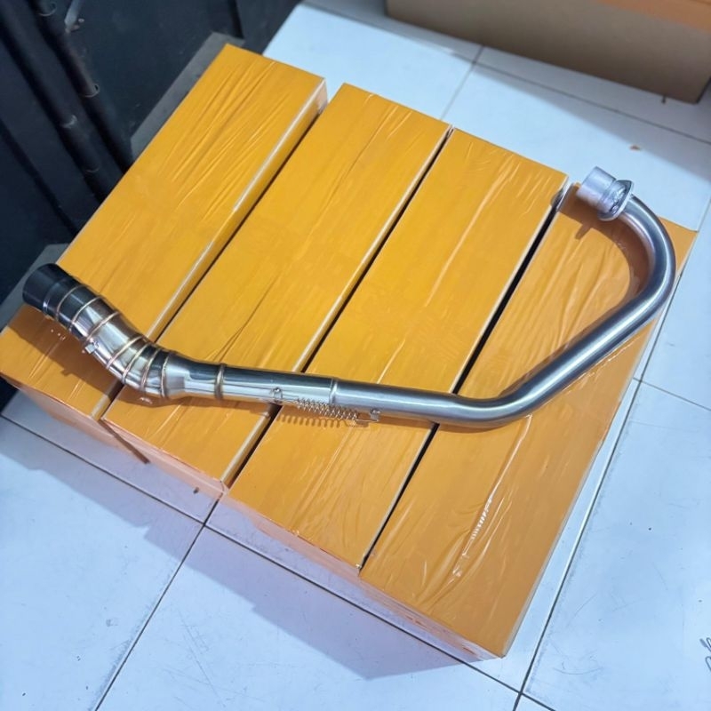 Big elbow pipe for tmx 125 155 raider 150 snper 135 150 RS150 Rusi tc ...