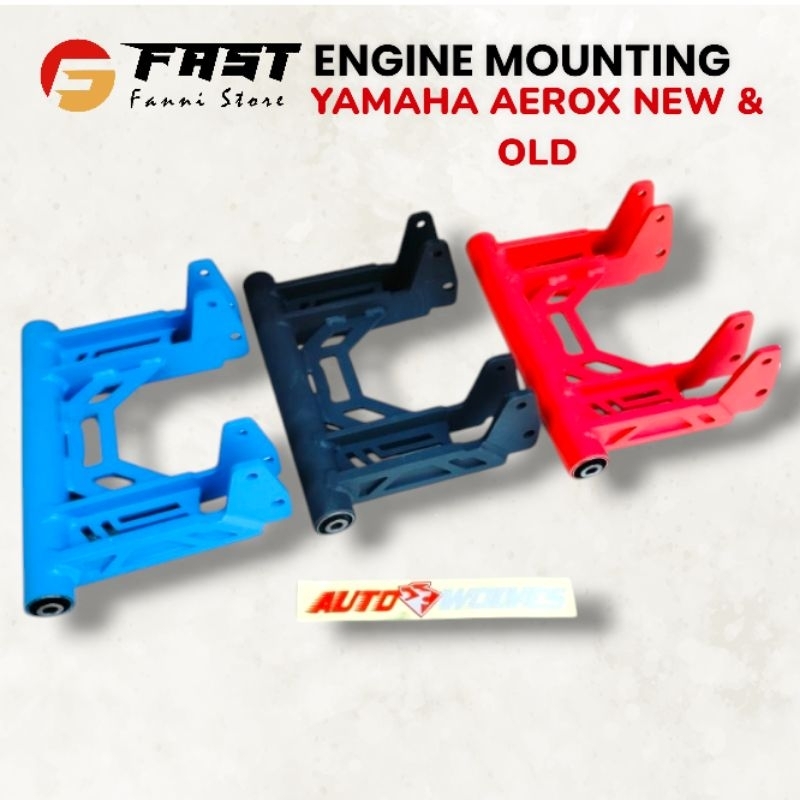 Monting Aerox new Engine Mounting Aerox Motorcycle Body Extender Old ...