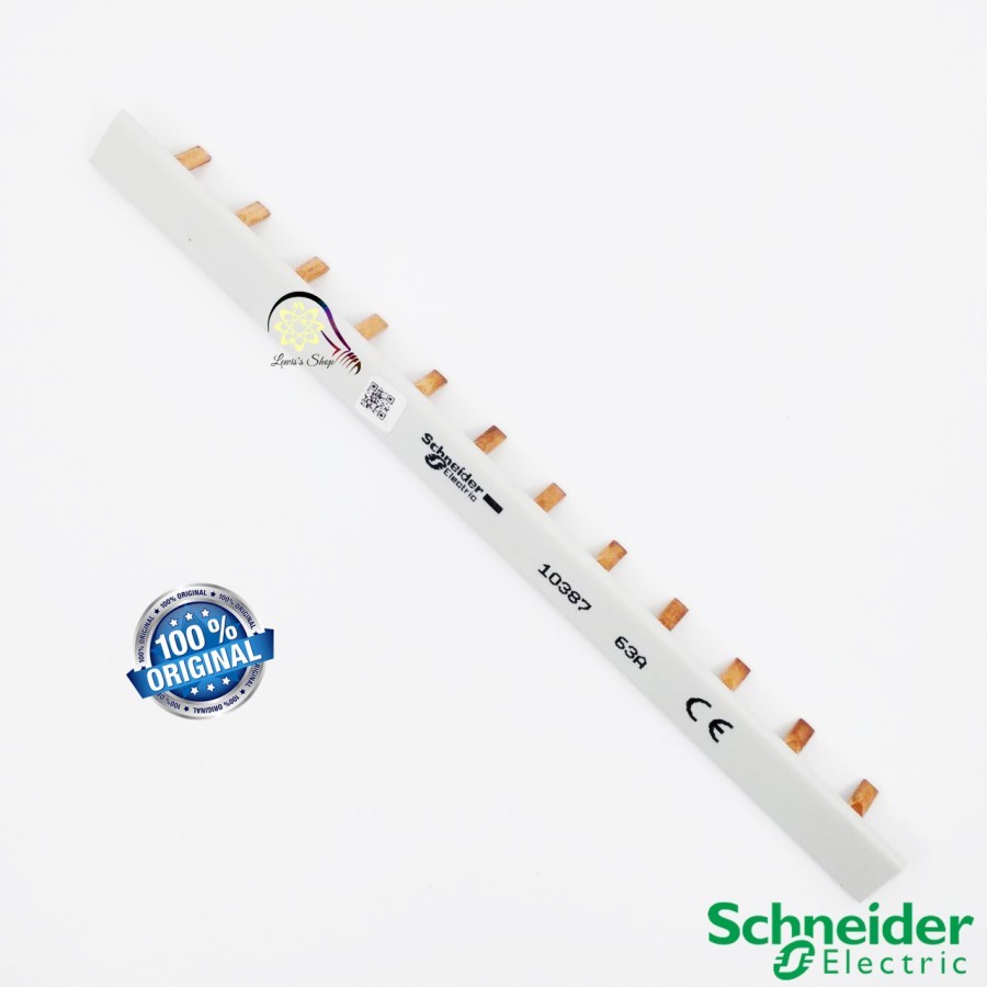 Original Schneider 63A 1 Phase Comb Busbar Copper Jumper Comb | Shopee ...