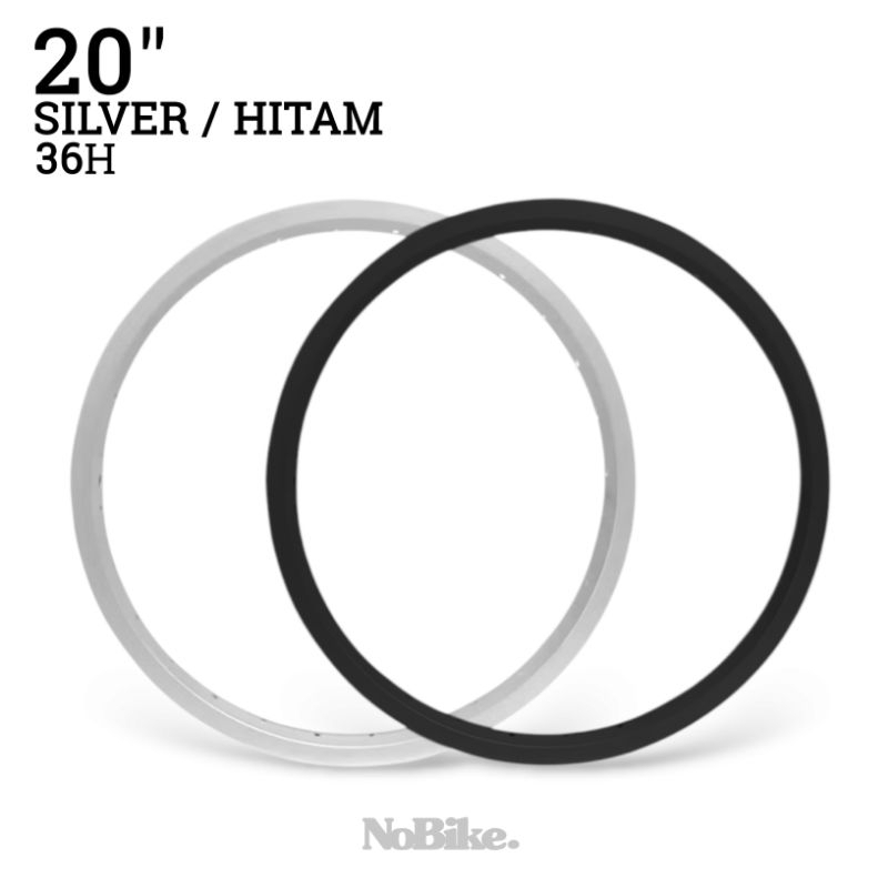 20 Pure 36H Single Wall Aluminum Alloy Bicycle Rims | Shopee Philippines