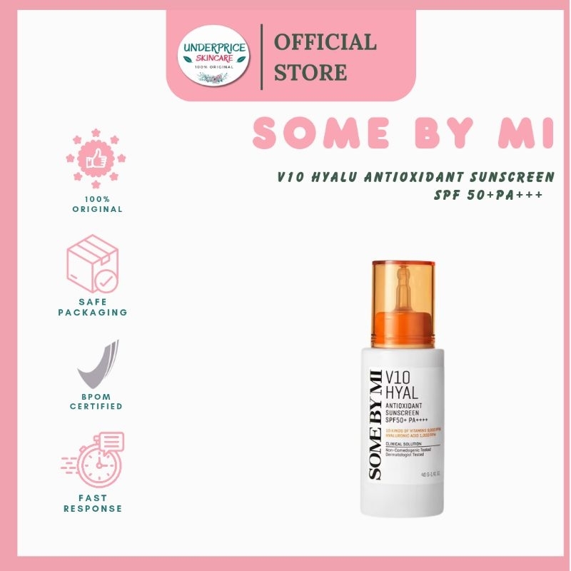 Some BY MI V10 Hyal Suncare Line Antioxidant Sunscreen SPF 50+PA++++40g ...