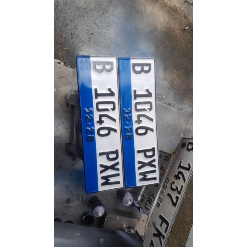 Electric car number plate | Shopee Philippines