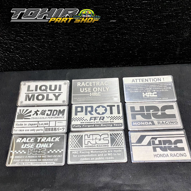 STAINLESS Hugger Airblade Emblem | Shopee Philippines