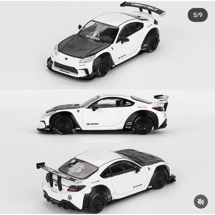 Mini GT 769 - Toyota GR86 LB Nation White | Shopee Philippines