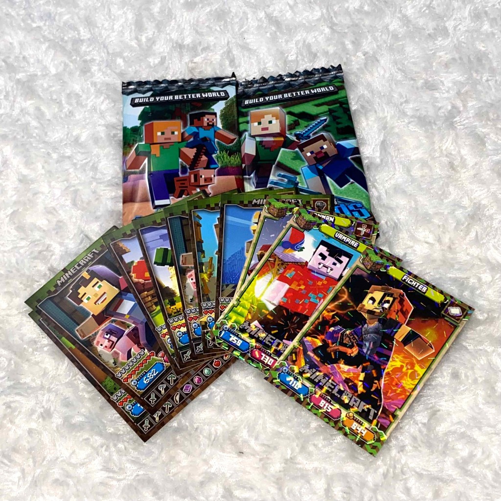 Minecraft Trading Card Game - Minecraft Cards | Shopee Philippines