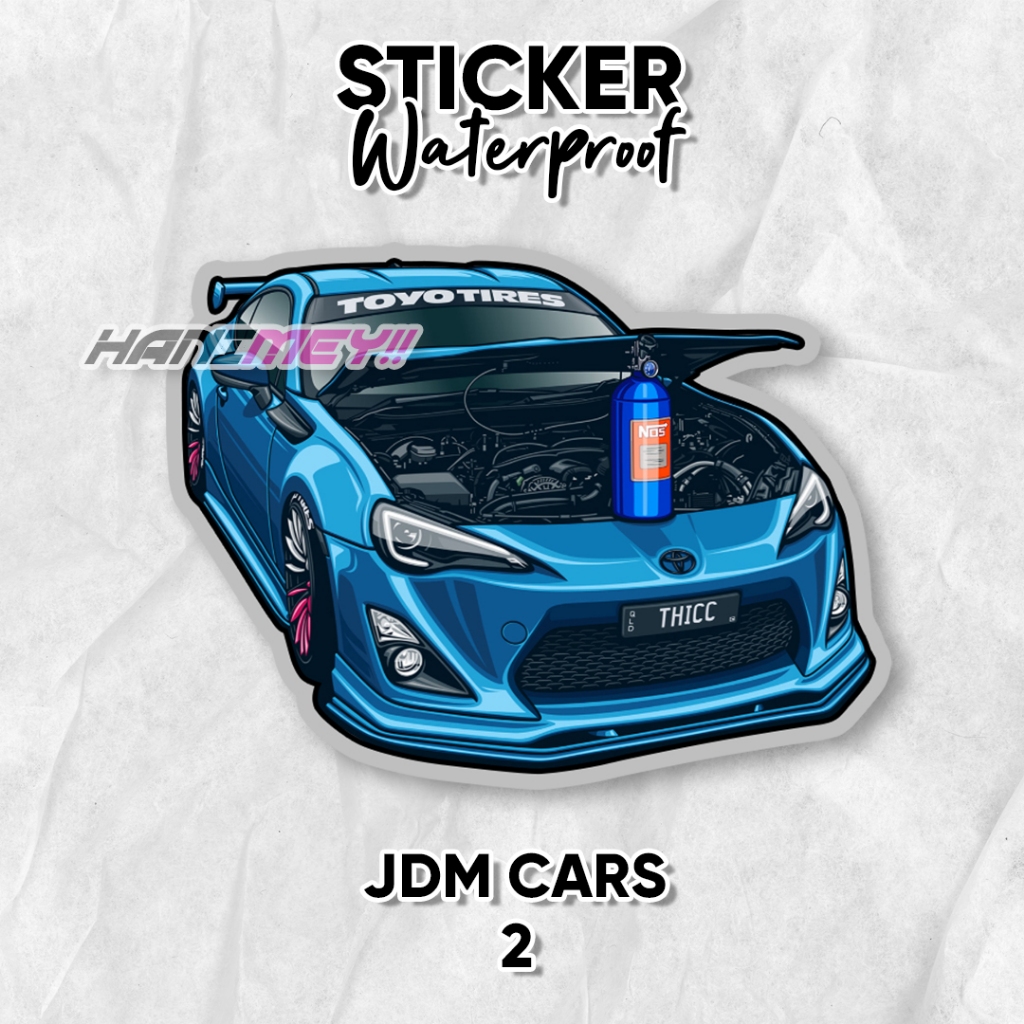 Jdm cars Sticker / Waterproof JDM cars Sticker | Shopee Philippines