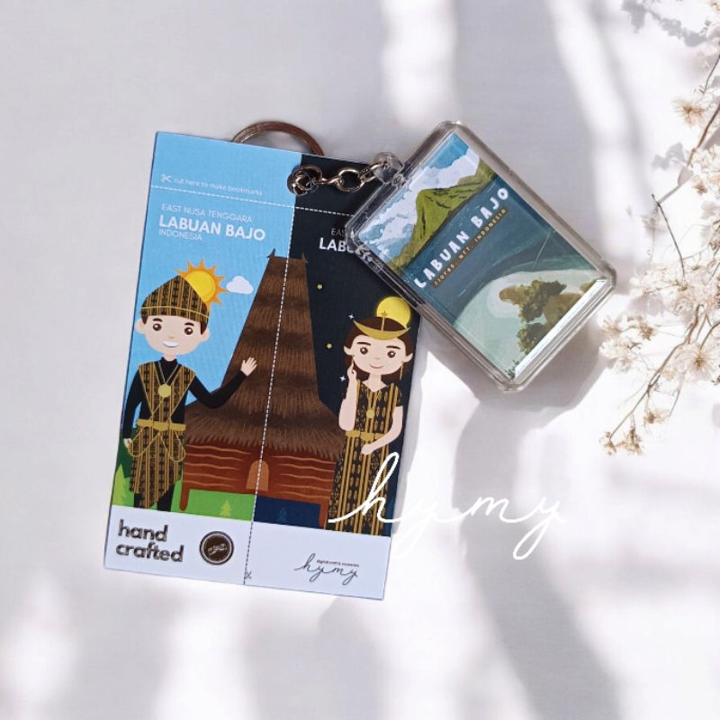 GANTUNGAN Labuan Bajo Keychain, NTT, Typical NTT Labuan Bajo, by ...