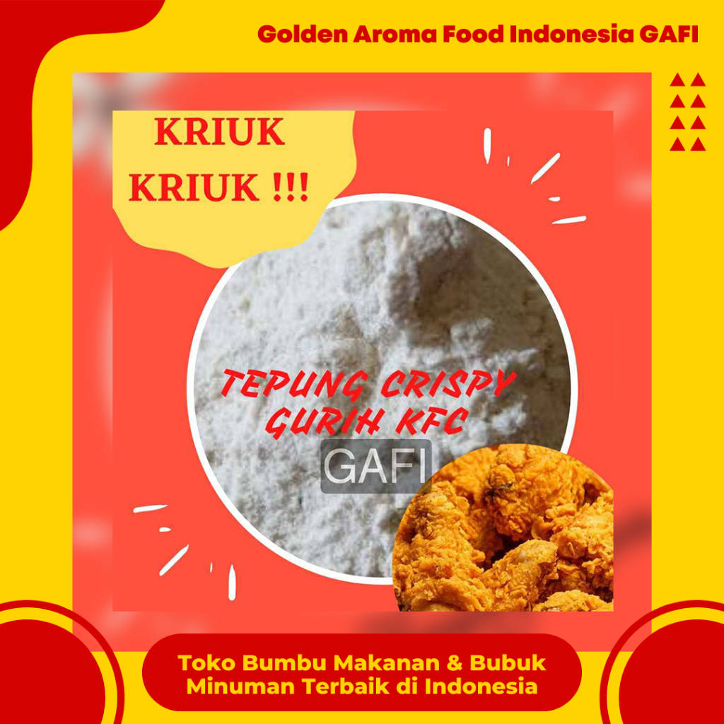 Gafi Food Crispy Flour 1 Kg Delicious Savory Best Crispy Fried Chicken ...