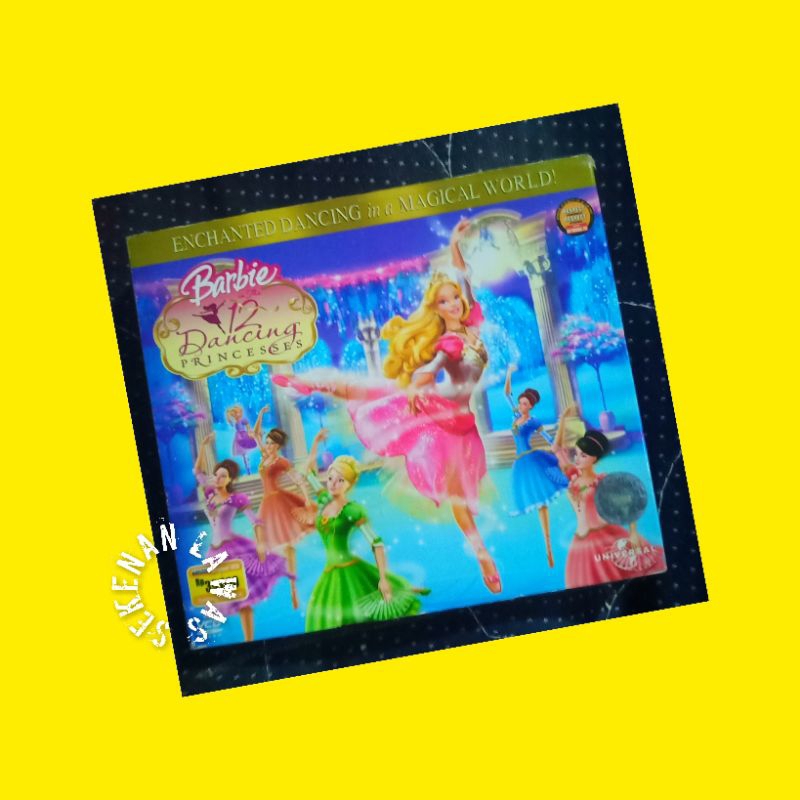 Barbie VCD - 12 Dancing Princess / Original/ Indonesian Dubbing (Smooth ...