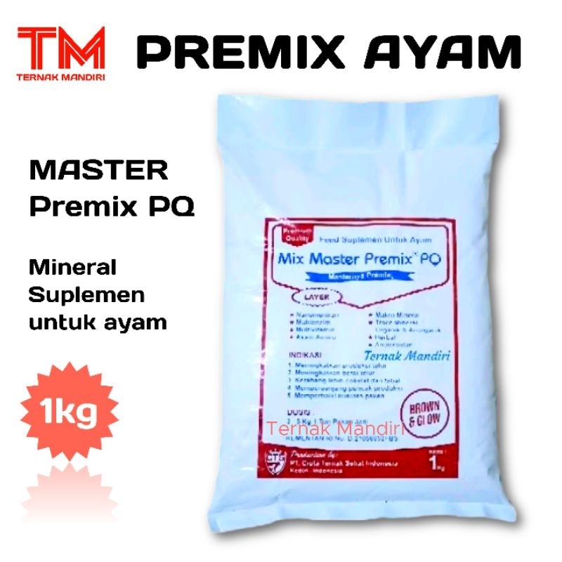 Premix PQ CHICKEN LAYER Mineral Supplement for Laying Hens | Shopee ...