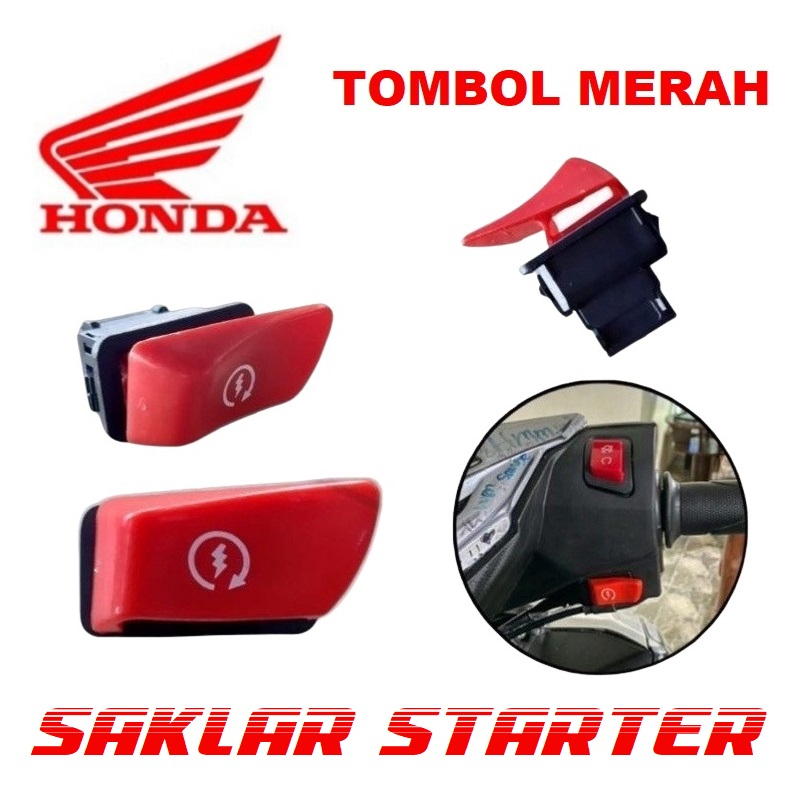 MESIN MERAH TOMBOL Vietnam Red Button Starter Switch Light Switch Beam ...