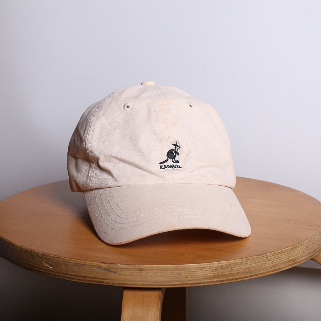 Kangol Logo Caps Khaki H.99 (Second) | Shopee Philippines