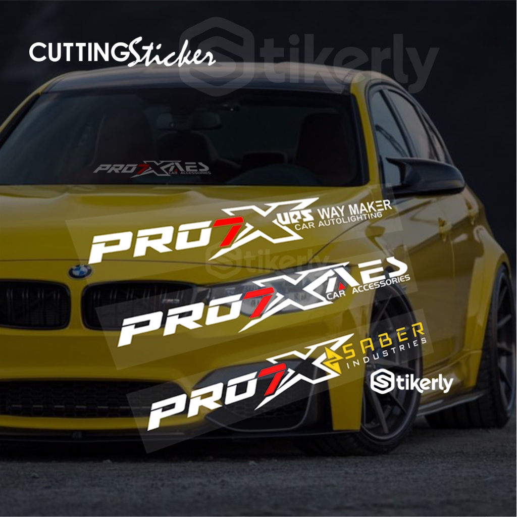 Lighted Cutting Sticker – Pro7 x AES, Saber, UPS – Large Size, Premium ...