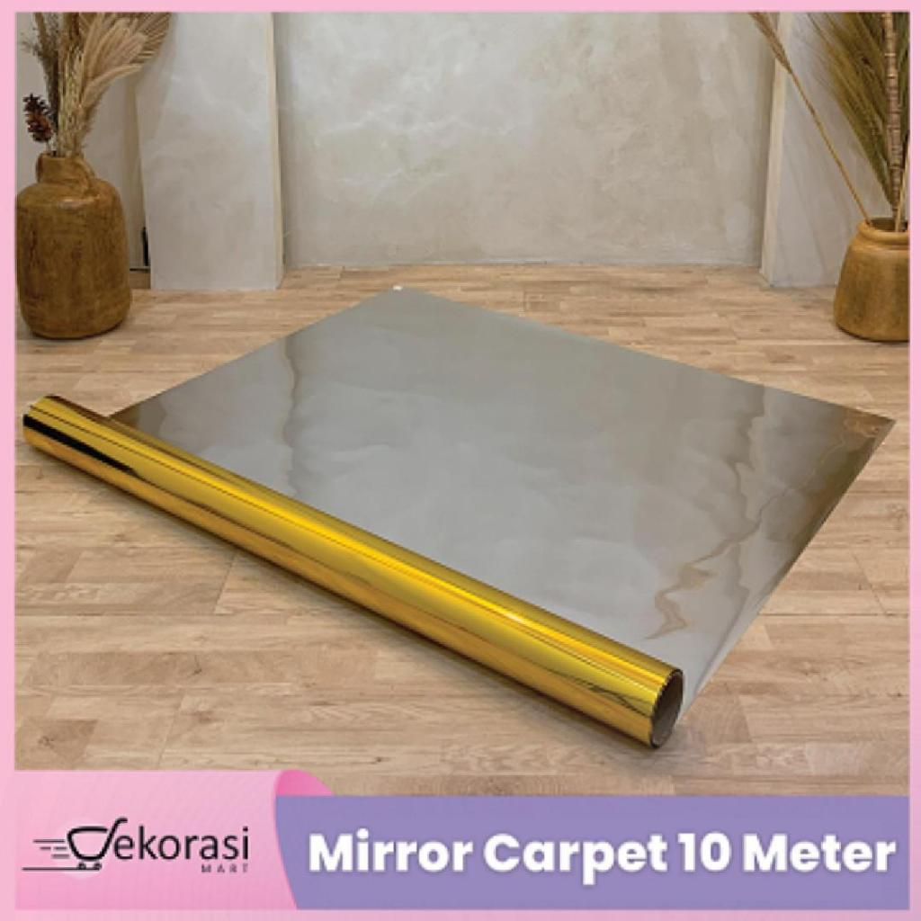 Mirror Carpet 10 meters/decorative floor/Mirror Runner Gold and Silver ...