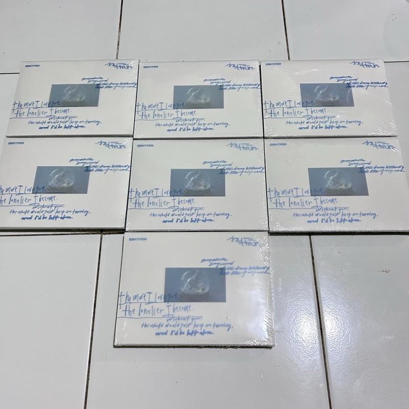 Enhypen Album Sealed Romance Untold : Daydream Japan with Version White ...