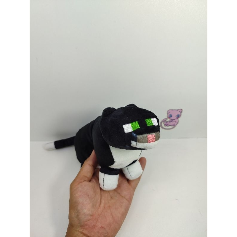 Minecraft doll with black paint, original minecraft | Shopee Philippines