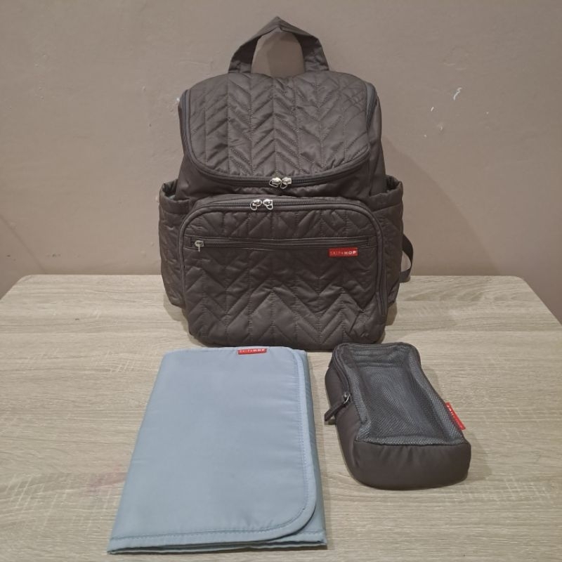 Skiphop Forma Backpack Diaper Bag - Bag BabyPopok | Shopee Philippines
