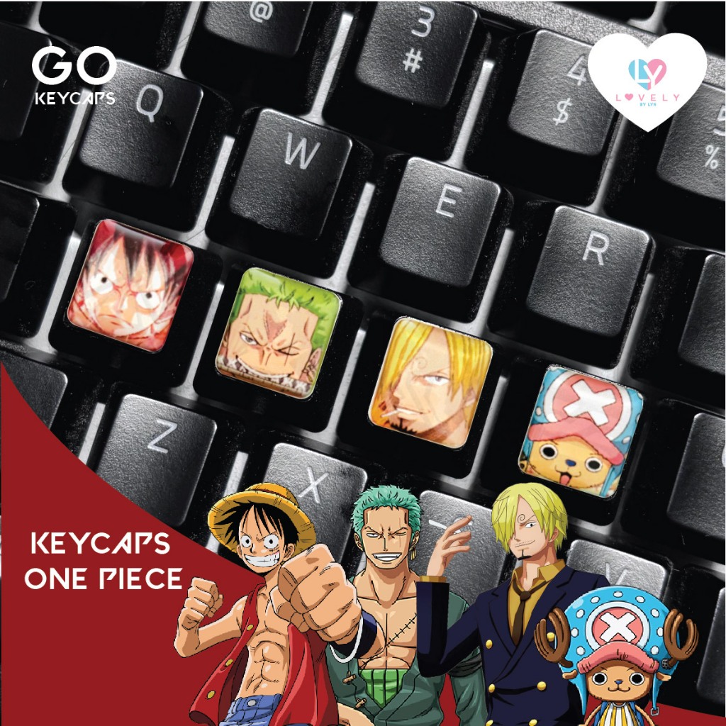 Keycaps PBT One Piece | Go KEYCAPS | Shopee Philippines