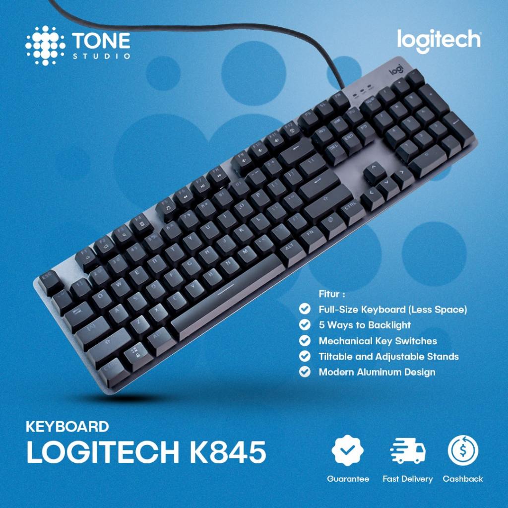 Logitech K845 Wired Mechanical Key Switches gaming keyboard 104 Keys ...