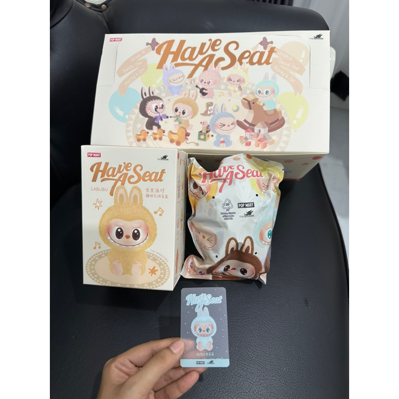 Labubu THE MONSTER HAVE A SEAT VOL 2 ORIGINAL POP MART RESULTS WAR ...