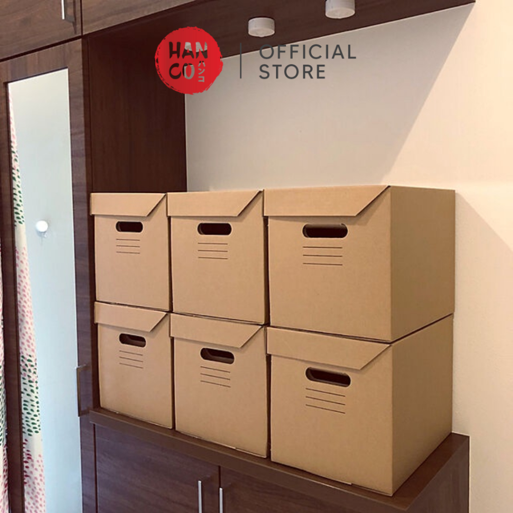 HANCO IKEA HANCO PAPPIS Box with lid 25x34x26 cm (UNIT PRICE) | Shopee ...