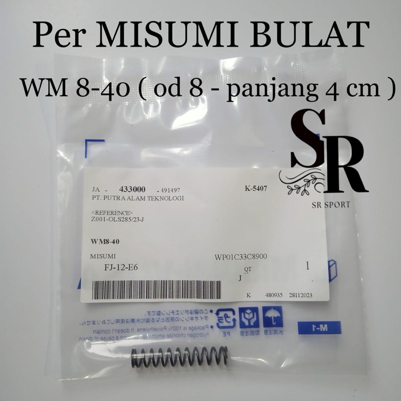 Round misumi spring WM 8 - 40 / original misumi spring | Shopee Philippines