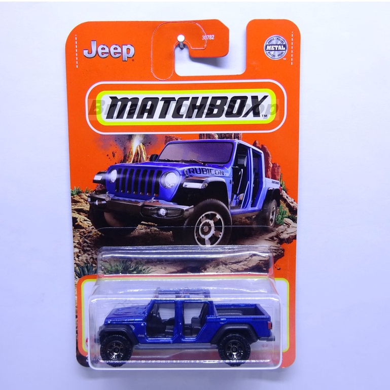 Matchbox 20 Jeep Gladiator Blue | Shopee Philippines