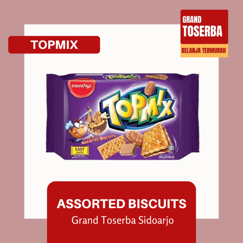 Munchy's BISCUIT LEXUS AND TOPMIX, MIX BISCIUT AND WAFER | Shopee ...