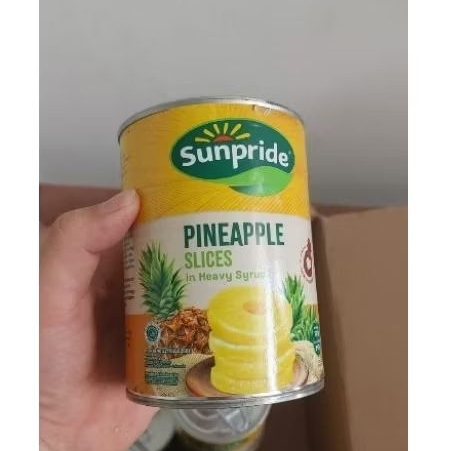 Sunpride slice in heavy syrup 567gr / sliced pineapple in concentrated ...