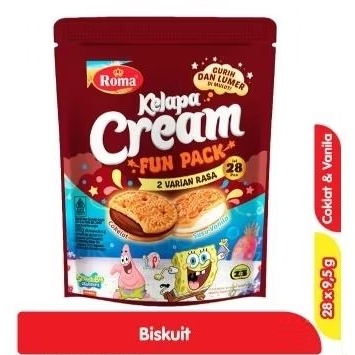 Roma Coconut Cream Fun Pack 285gr | Shopee Philippines