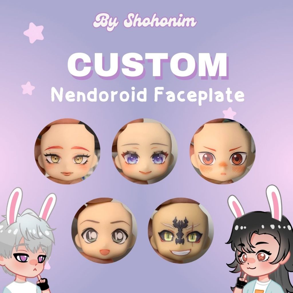 Custom nendoroid faceplate and installation | Shopee Philippines