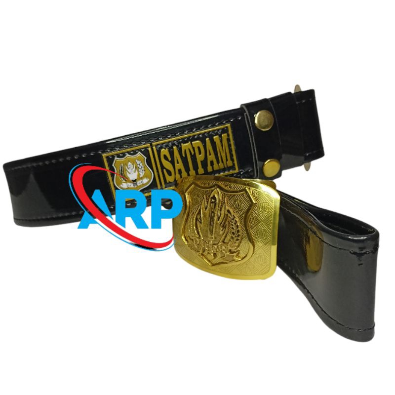 Security Guard Coupling Belt Security Guard Coupling Embossed gold logo ...