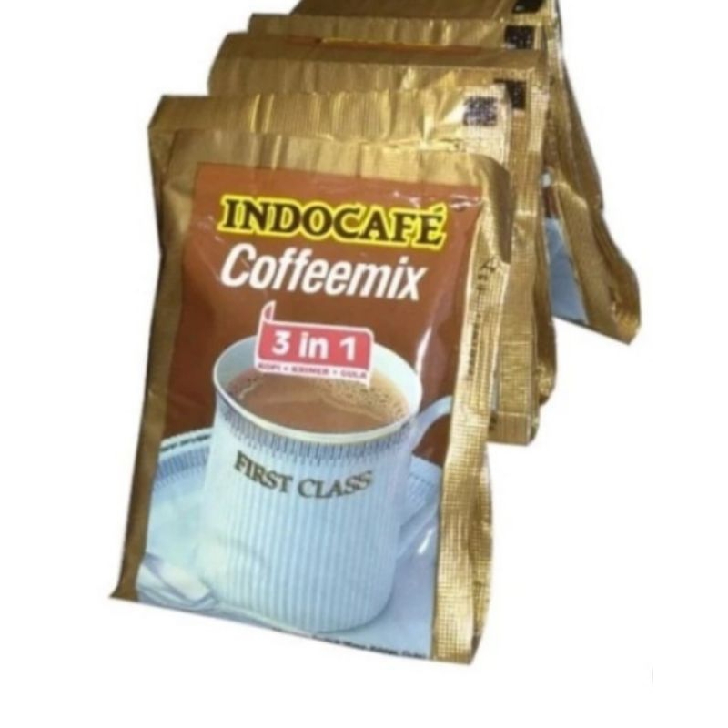 Indo cafe 3 in 1/coffee indo cafe 3 in 1/coffee mix renceng (10 pcs ...