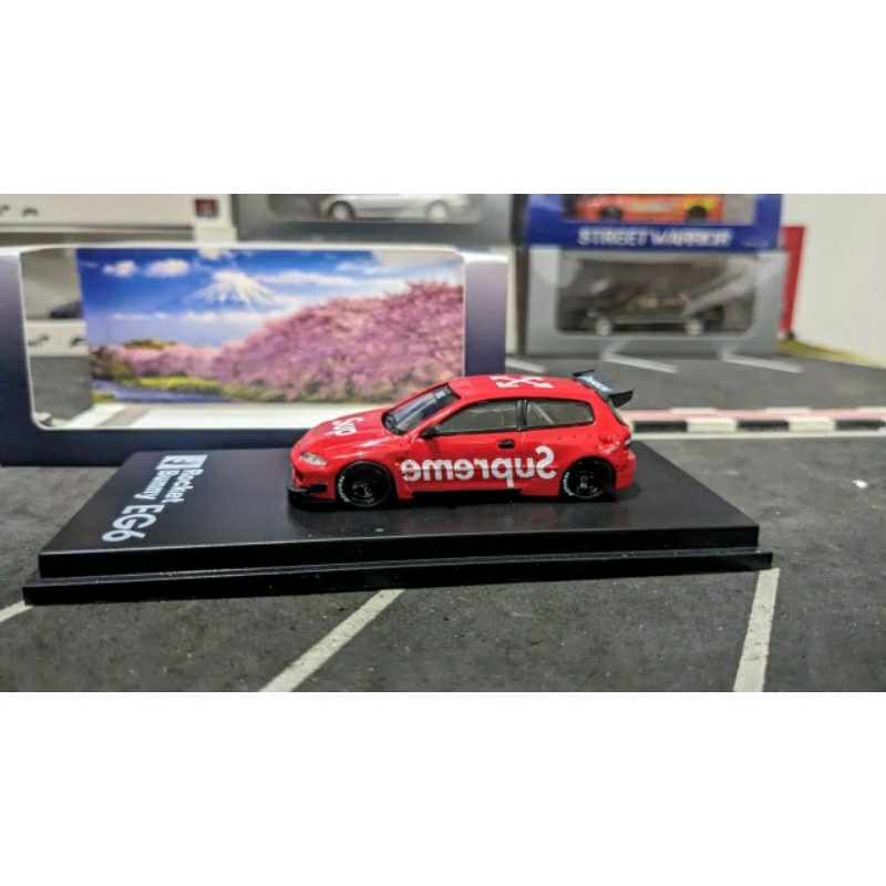 Diecast Fuji Rocket Bunny Model Honda Civic Type R EG6 Supreme | Shopee Philippines
