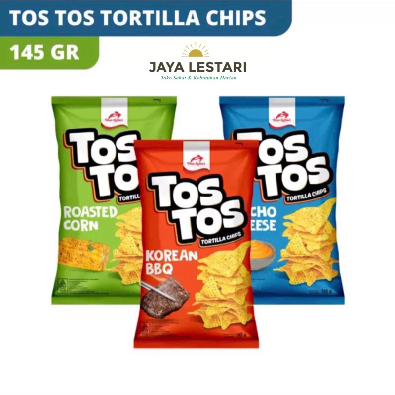 Tos Tos Tortilla Chips (145g) (3 Flavor Variants) | Shopee Philippines