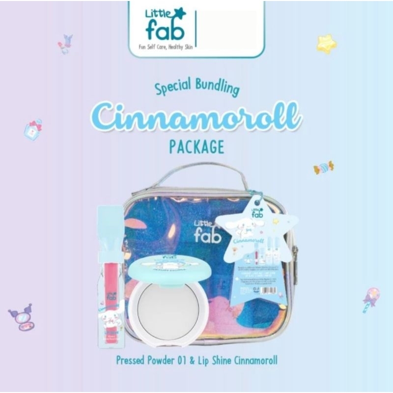 Little Fab Kids Limited Edition Cinnamoroll Package | Pressed Powder 01 ...