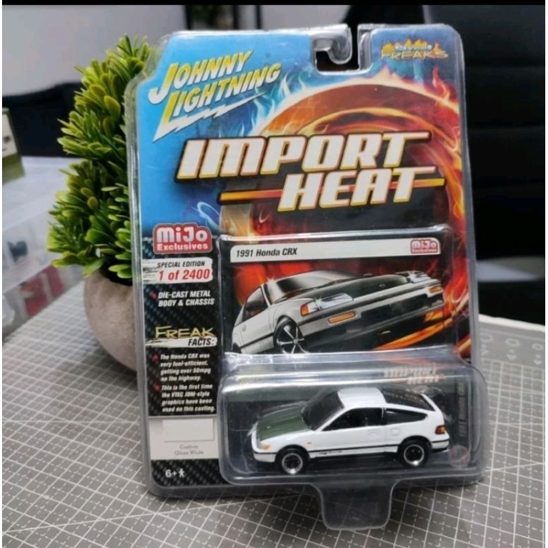 PUTIH Diecast Johnny Lightning Honda CRX Hot Wheels Premium Honda NSX ...