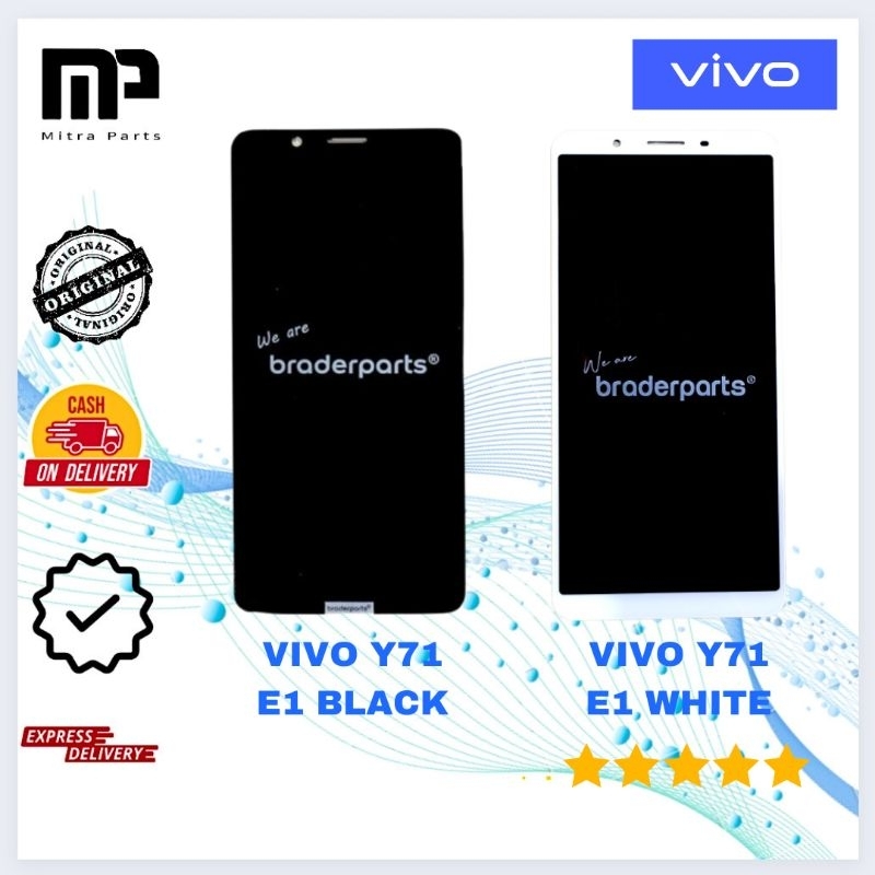 LCD TOUCHSCREEN VIVO Y71 E1 BLACK / WHITE BRADERPARTS | Shopee Philippines