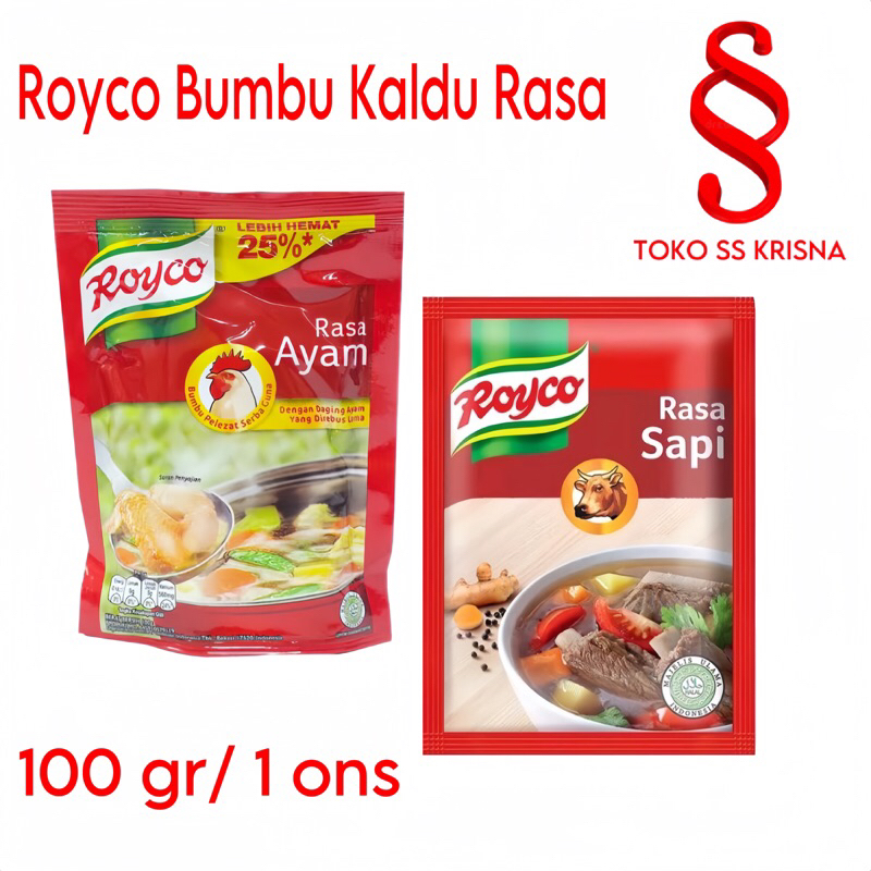 Royco Flavored stock seasoning 100gr | Shopee Philippines