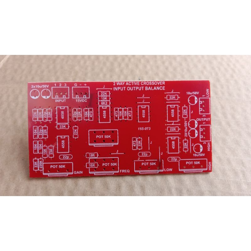 Pcb crossover Active 2 way sublow And midle | Shopee Philippines