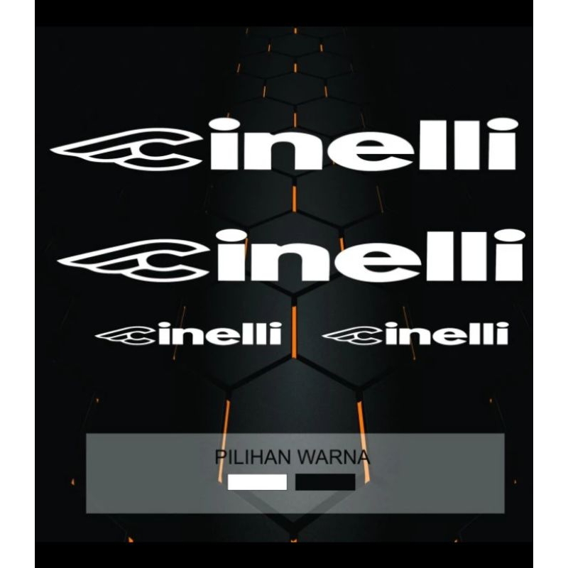 Cinelli Fixie Bike Stickers Can Be Used for Any Bike Frames | Shopee ...