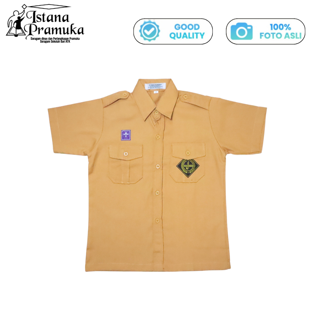 Swesi Short Sleeve Boy Scout Uniform - Scout Palace | Shopee Philippines