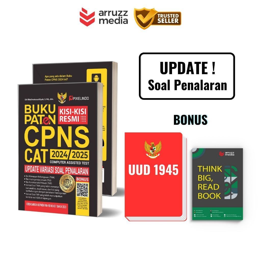 Arruzzmediastore Latest CPNS Patent Book Official Grid of the 2024 CPNS ...