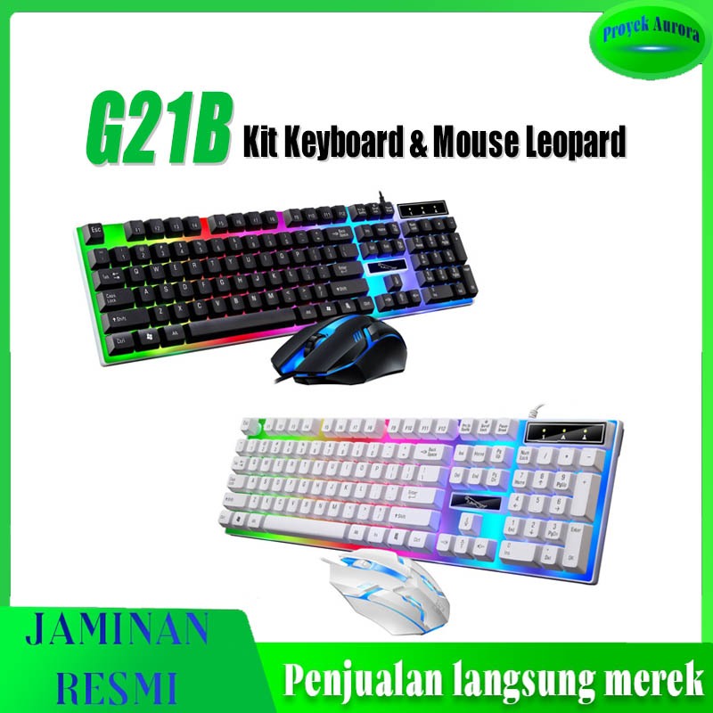 G21b Keyboard Set Plus Mouse Keyboard Gaming Mouse Rgb Usb Wired Gaming Keyboard Wired Keyboard