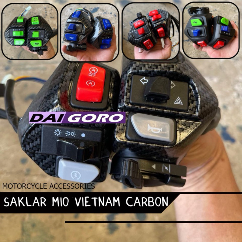 Mio Aerox Switch Set Left Right Plus Engine Vietnam Switch All Mio ...
